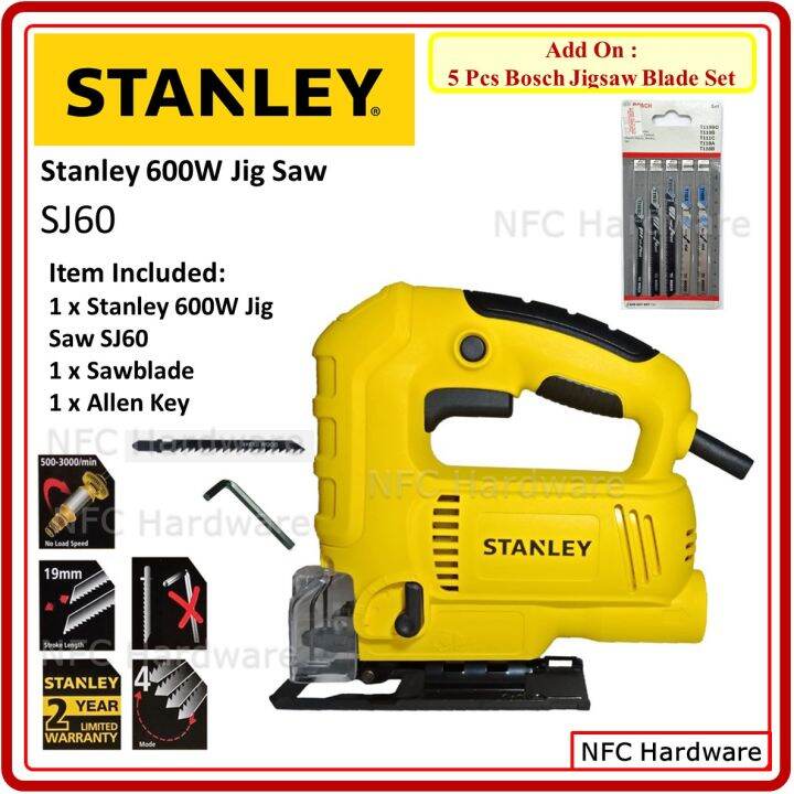 STANLEY SJ60 Jigsaw 600W | Lazada
