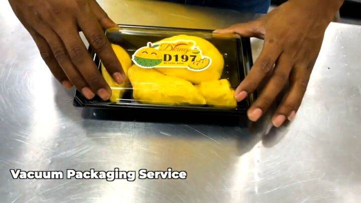 [4H Delivery] XO Limited Grade AAA Fresh Durian Pulp - 300g/400g/500g | Lazada