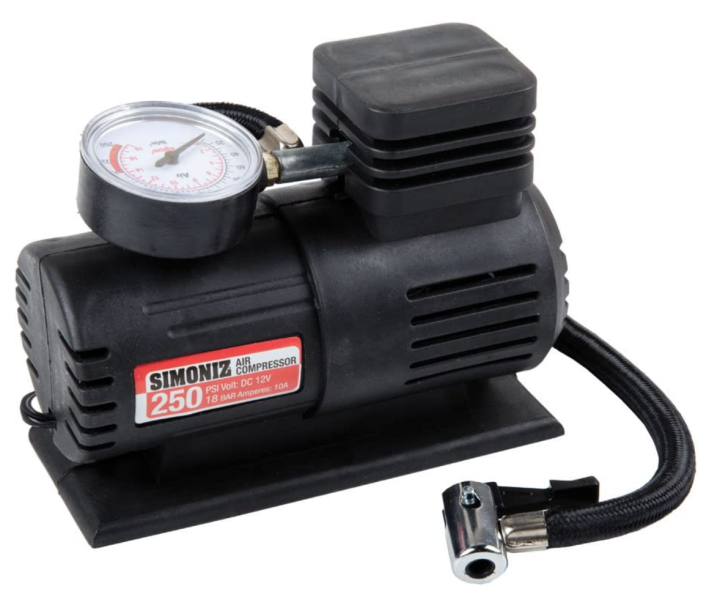 Simoniz 12 Volts Air Compressor Inflator 250 PSI Power | Lazada PH