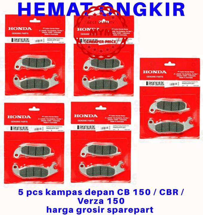 5 pis kampas rem depan CBR / CB 150 / Verza New | Lazada Indonesia