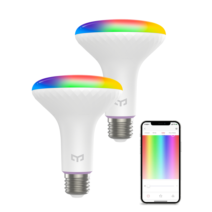 Yeelight Intelligent LED Bulb Remote Control Intelligent LED Lamp Color ...