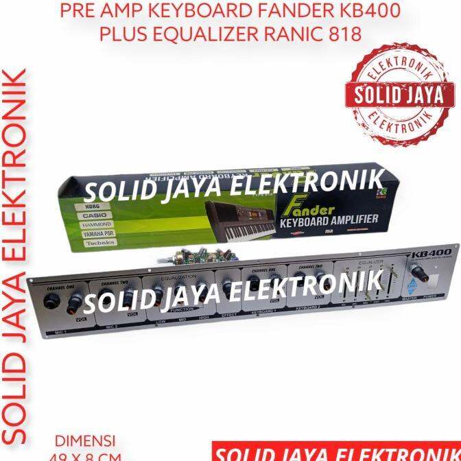 KIT PRE AMP KEYBOARD FANDER EFEK PLUS EQUALIZER KB400 ECHO RANIC 818 | Lazada Indonesia