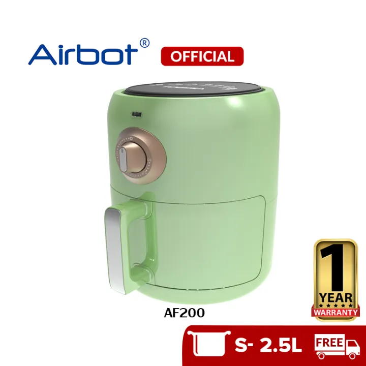 Airbot AF200 Smart Air Fryers, 2.5L Mini Oiless Cooker, Non-Stick Pot【Shipping From Indonesia ...