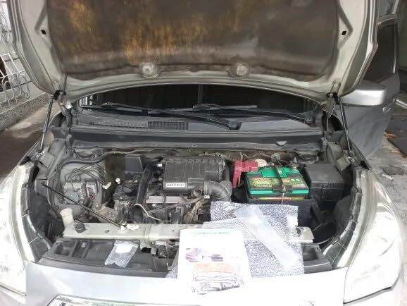 Hood Struts for Mitsubishi Mirage G4 Attrage Space Star 2012-2024 Dodge ...