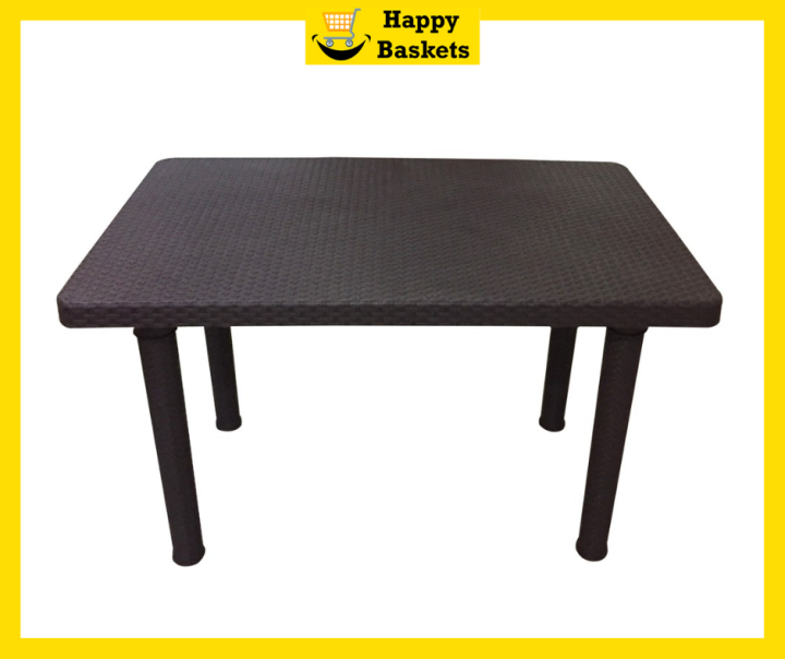 2048 JOLLY RATTAN TABLE 30X48 (TABLE ONLY) | Lazada PH