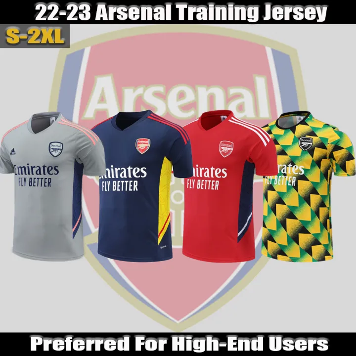 Arsenal Pre-Match Training Jersey 22/23 Men Football Training Shirt ...