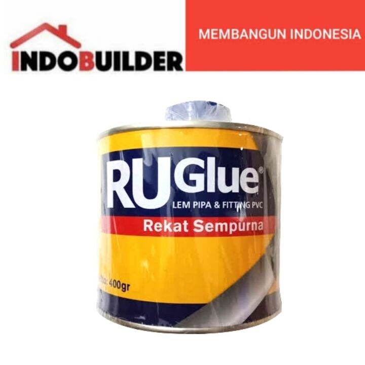 LEM PIPA PVC RUGLUE 400 GRAM BY RUCIKA | Lazada Indonesia