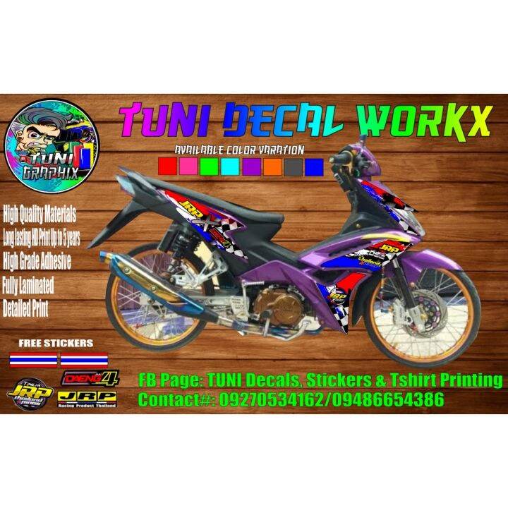 Honda Dash Rusi Swish Mono (JRP X DAENG DECALS) w FREEBIES | Lazada PH