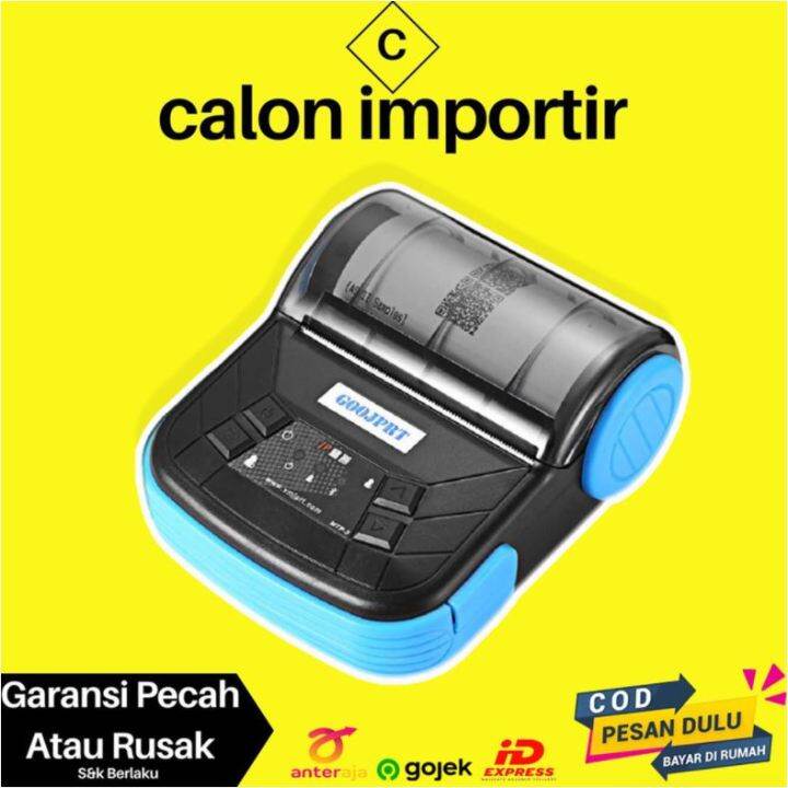 Printer Thermal Struk Nota Kasir Mini Ticket Bluetooth GRATIS PAPER ...