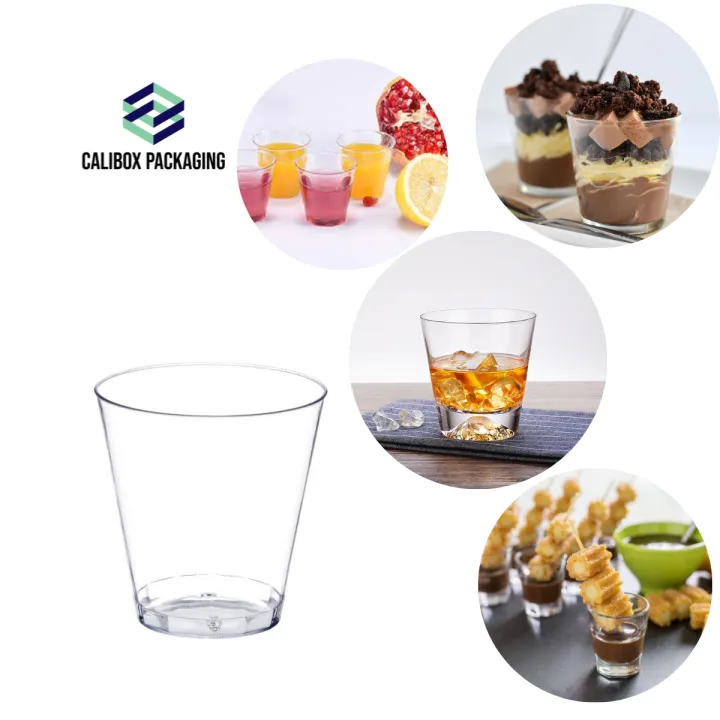 Calibox Packaging Disposable Plastic ShotGlass Shotglass Drinking ...