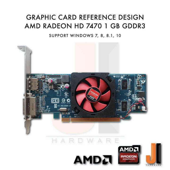 AMD Radeon HD 7470 1GB 64-Bit GDDR3 OEM (มือสอง) | Lazada.co.th