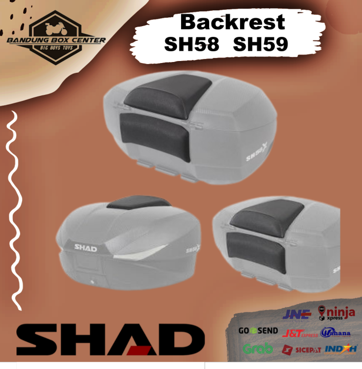 Backrest atau Busa Sandaran Box Shad SH58 X atau SH59 X Expandable Back Rest Shad SH 58 Shad SH ...