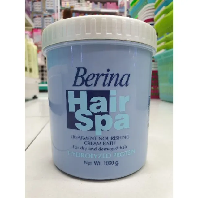 Berina Hair Spa Treatment Nourishing Cream Bath 1000มล. เบอริน่า แฮร์ส ...