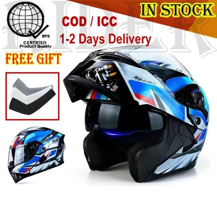 Sale- [COD] Modular helmet 46 Helmet full face Full face helmet ...