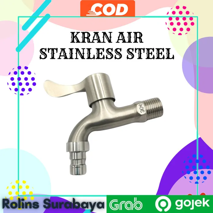 Kran Air 1/2 Inch Stainless Steel SUS 304 / Keran Air anti karatt sus ...