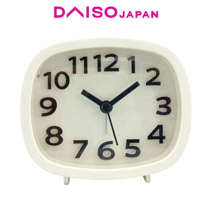 Daiso Rectangular Alarm Clock | Lazada PH