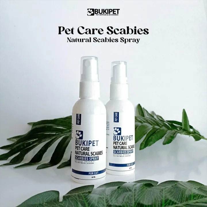 Obat Scabies Kucing Spray Ampuh - BUKIPET NATURAL SCABIES | Lazada ...