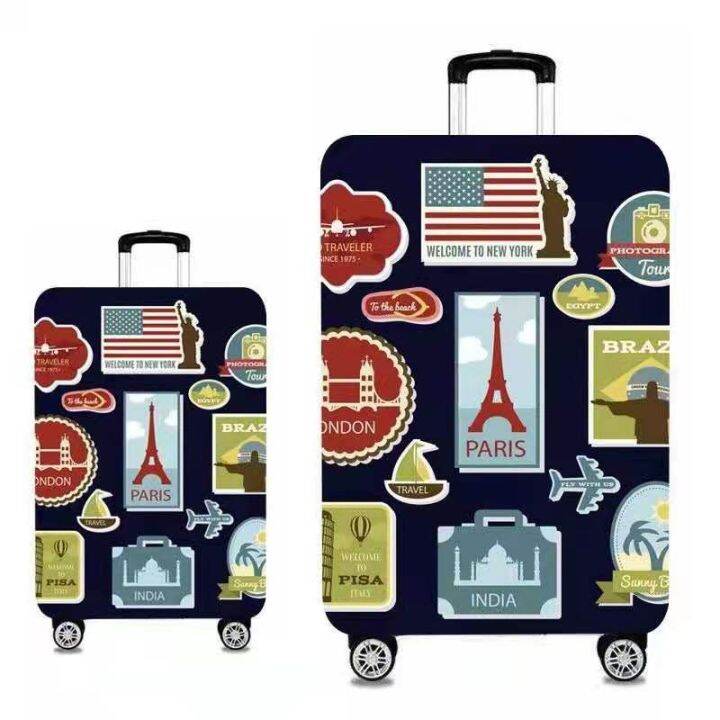 Luggage Cover Medium Size Waterproof Travel Suitcase Luggage Cover ...