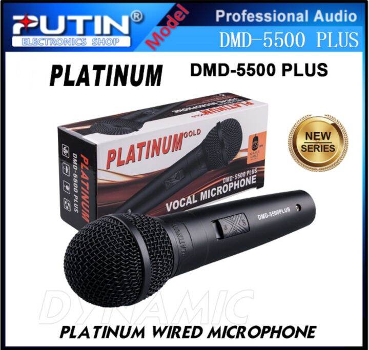 The Platinum DMD-5500 PLUS wired microphone high quality MD-5500PLUS brand new authentic | Lazada PH