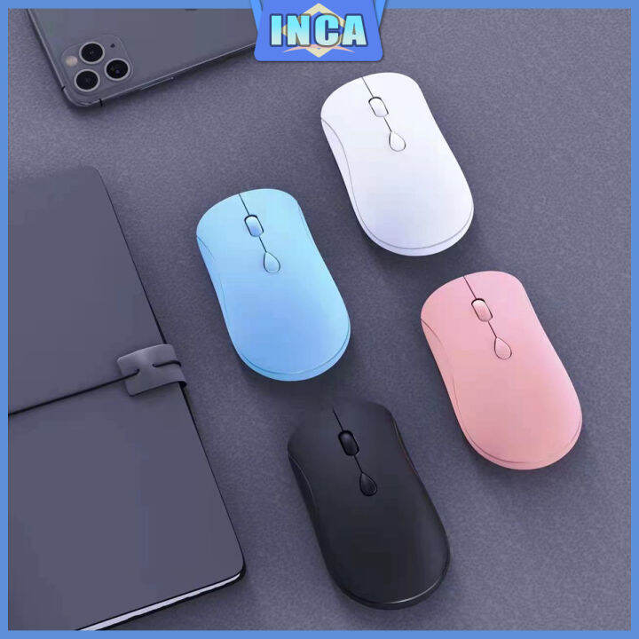 INCA Wireless Mouse Bluetooth 2.4Ghz Receiver Optical Adjustable ...