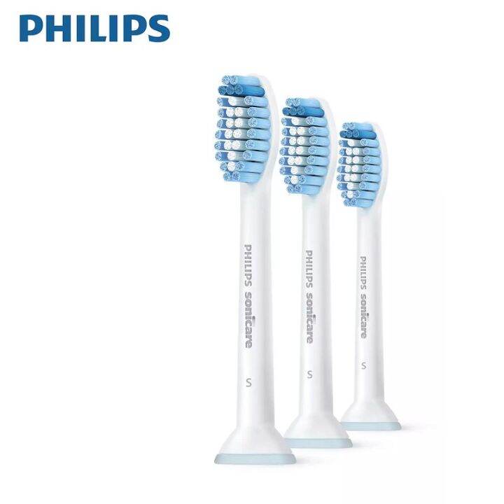 หัวแปรงสีฟันไฟฟ้า Philips-HX6053 x3 Sonicare S Sensitive Standard หัว ...