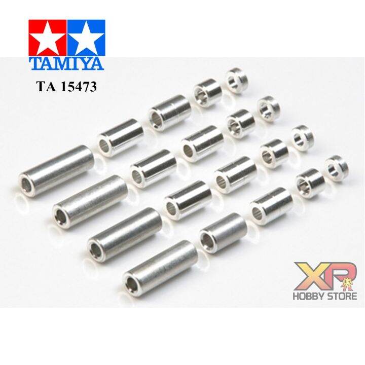 [Tamiya] Aluminum Spacer Set (12-6.7-6-3-1.5mm) (TA 15473) | Lazada.co.th