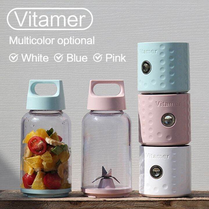 ★COD★ ORIGINAL 100% VITAMER 500ML BLENDER Portable Blender Juice Mini ...
