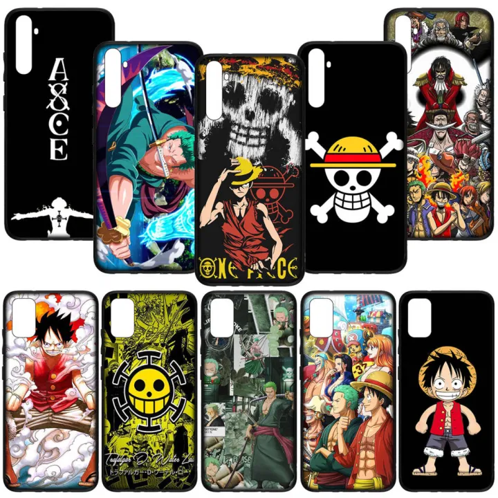 Cover Silicone DA86 AnimeOne Piece Luffy Roronoa Zoro Soft Case Xiaomi ...