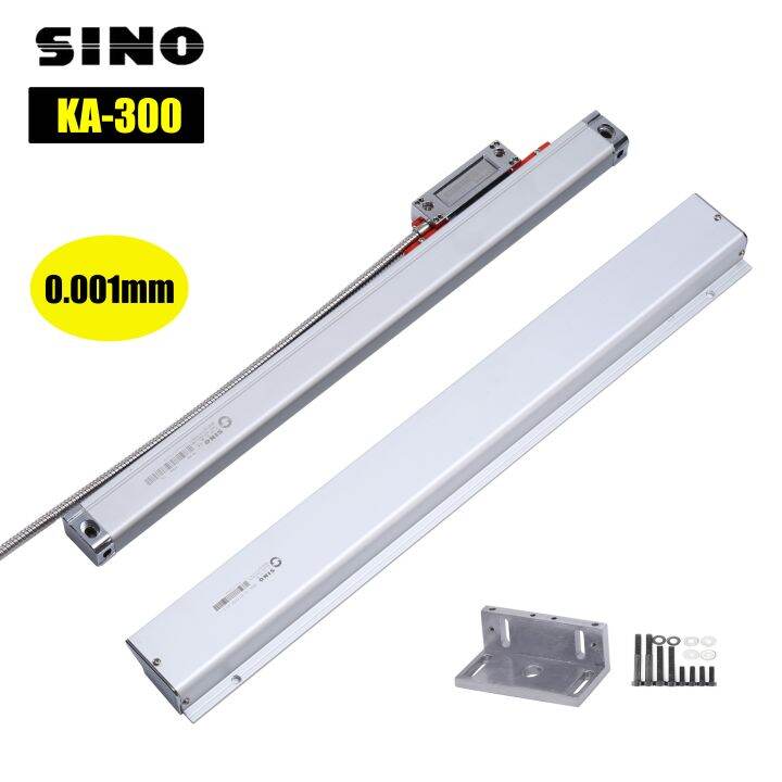 Sino KA-300 0.001mm TTL DRO Linear Glass Scale 70 120 170 220 270 320 370 420mm KA300 TTL 1um ...