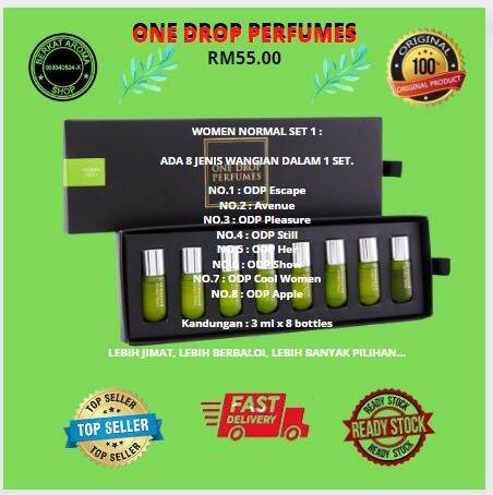 ~~~💘💚💛~~~💘💚💛One Drop Perfumes💯 Original - Women Set 1 (NEW PACKAGING)💛💚 ...