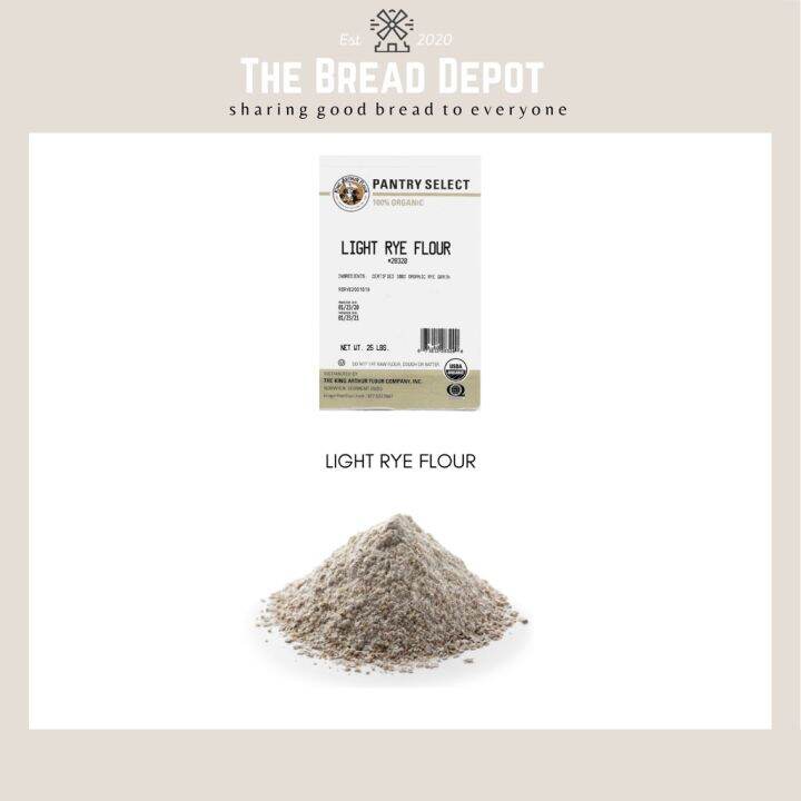 King Arthur Organic light Rye Flour 1 kg | Lazada PH