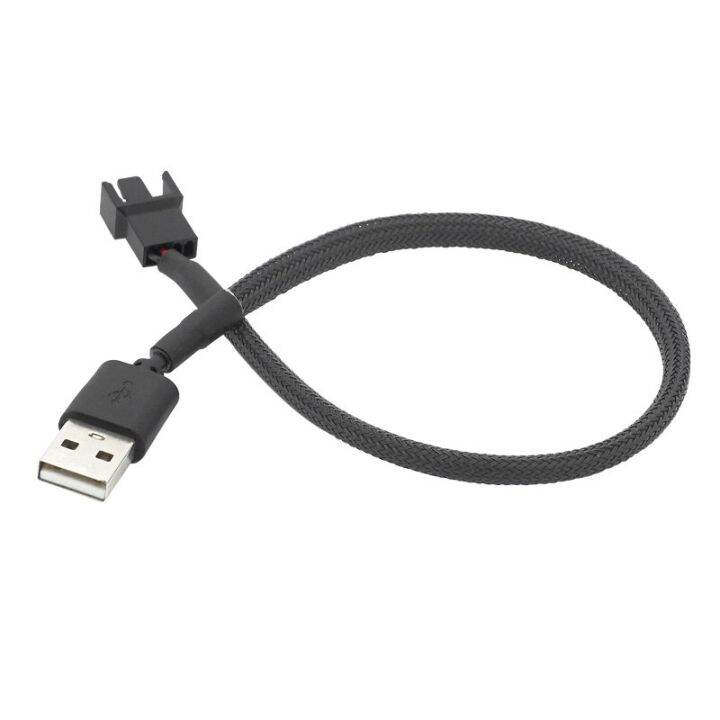 3Pin Or 4Pin Fan To Usb Adapter Cables 4 Pin Computer Pc Fan Power ...