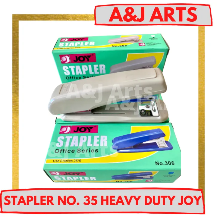 Joy Stapler No.35 heavy duty 306 | Lazada PH