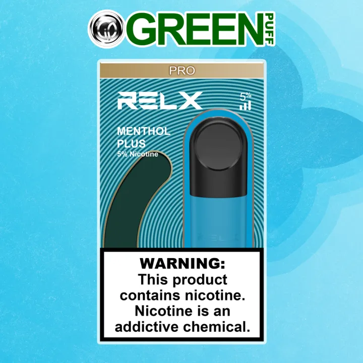 RELX Pod Pro Menthol Plus 100% Authentic Original RELX Products - RELX ...