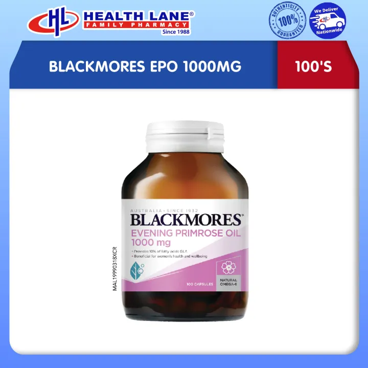BLACKMORES EPO 1000MG 100'S | Lazada