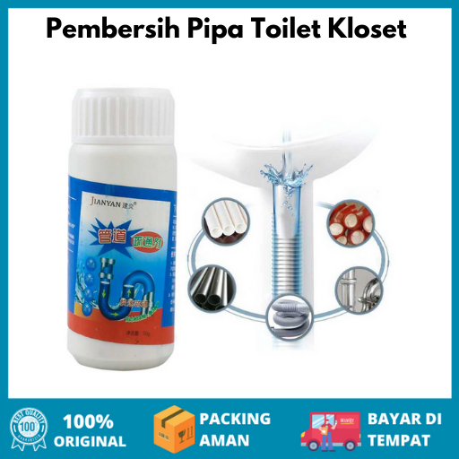 Pembersih Pipa Toilet Floset Dredging / Obat Bubuk Serbuk Cairan ...