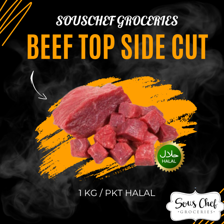FROZEN BEEF TOPSIDE CUT 4X4CM 1KG /FROZEN FOOD/ BEEF | Lazada Singapore