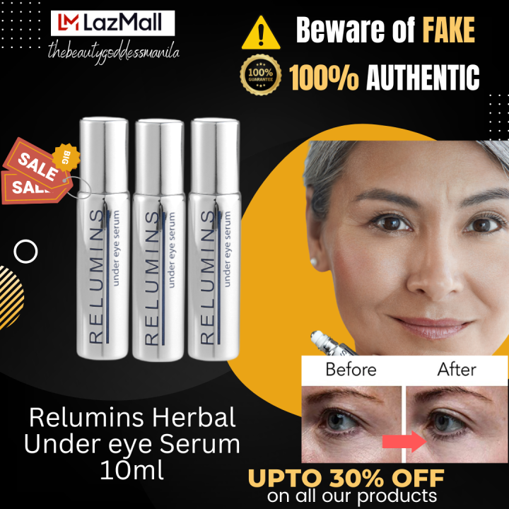 Relumins Herbal Under eye Serum 10ml] help to hydrate and plump the ...