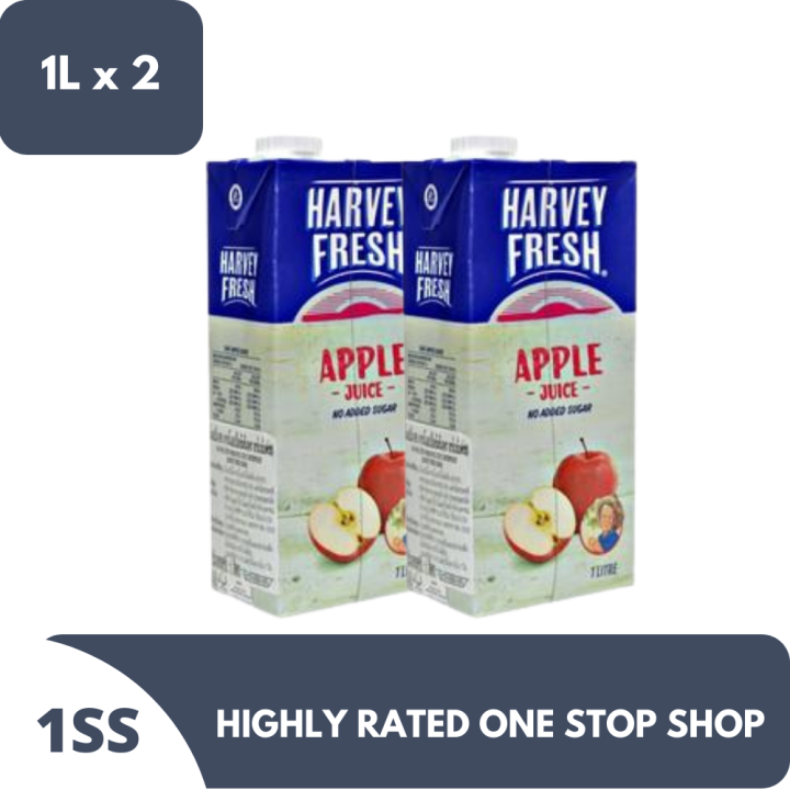 Harvey Fresh Apple Juice 1L x 2 | Lazada PH