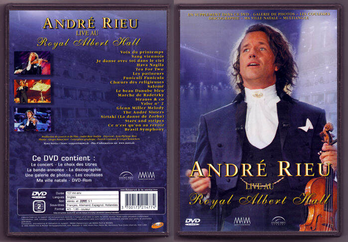 Andre Rieu Live ที่ Royal Albert Hall (DVD) | Lazada.co.th