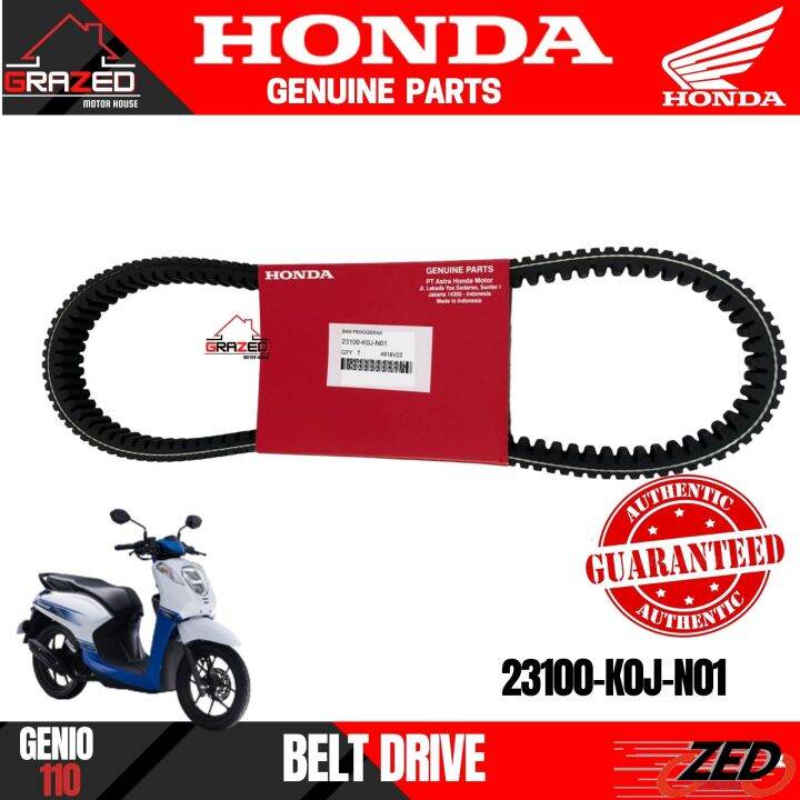 V BELT DRIVE for Honda Genio 110 (23100-K0J-N01) GENUINE | Lazada PH