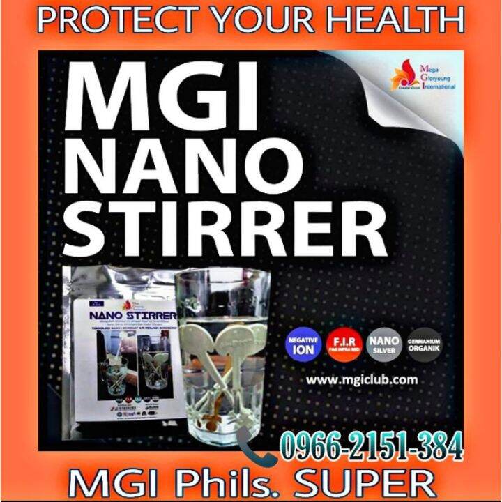 OlyMGI NANO STIRRER with Negative Ion | Lazada PH
