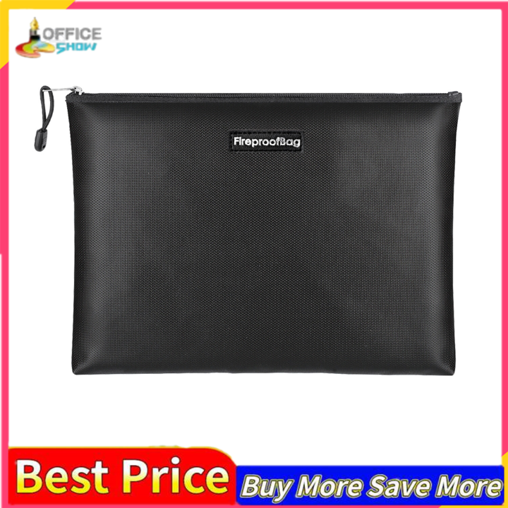 Beg Dokumen Tahan Api Silikon Bersalut Gentian Kaca Tahan Api dan Kalis ...