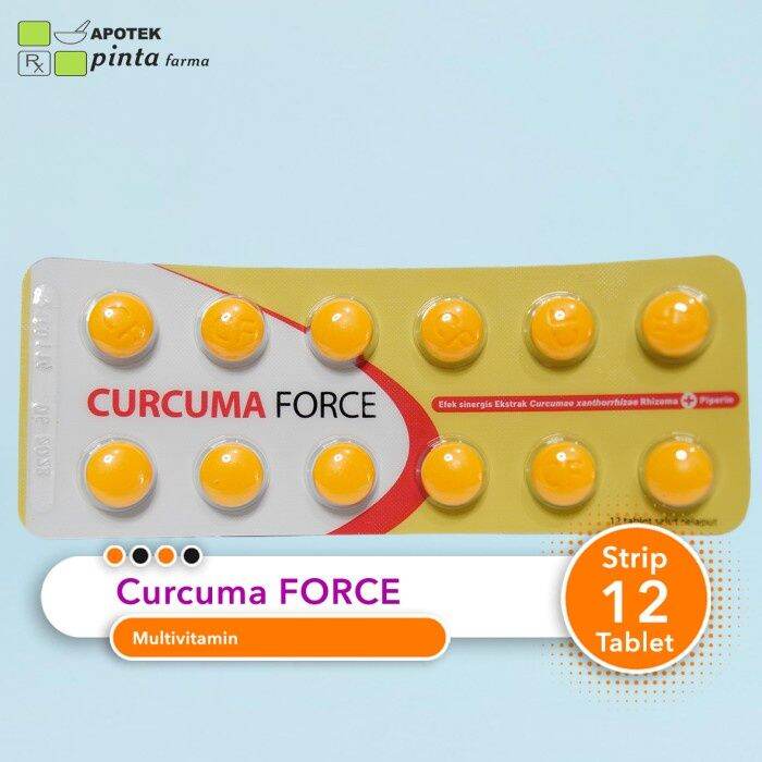 Curcuma Force 12 Tablet | Lazada Indonesia