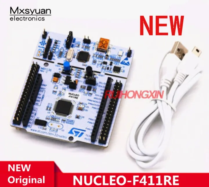 1ชิ้น ~ 5ชิ้นล็อต Nucleo F411re Nucleo 64กระดานเรียนบอร์ดพัฒนา Stm32f411 Th 