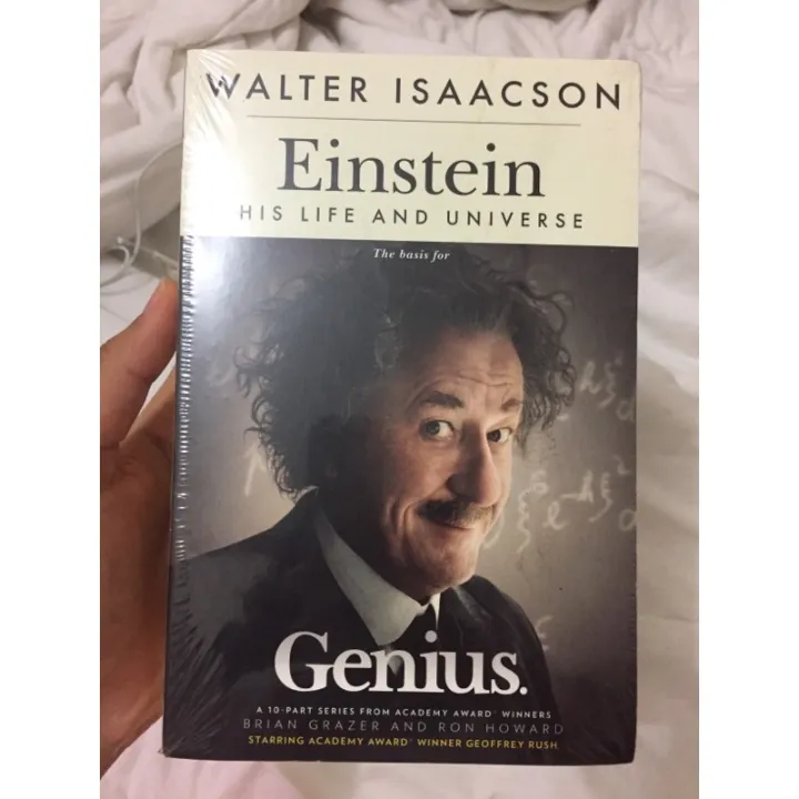 (ใหม่ + ภาษาอังกฤษ) Albert Einstein His Life and Universe - Genius โดย ...