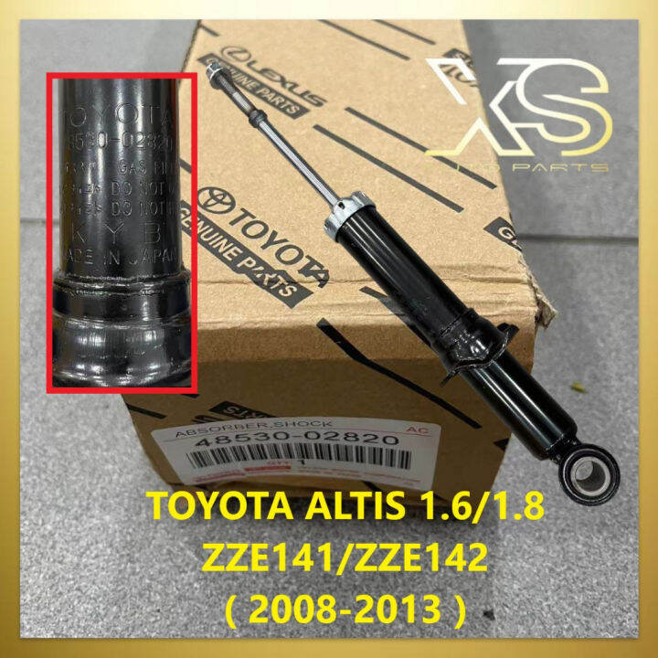 ( 100% ORIGINAL JAPAN ) TOYOTA ALTIS 1.6 1.8 ZZE141 ZZE142 REAR SHOCK ...