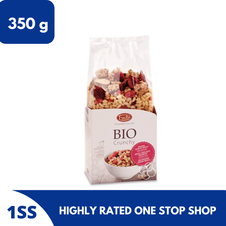 Fuchs Bio Organic Crunchy Muesli With Red Fruits, 350g | Lazada PH