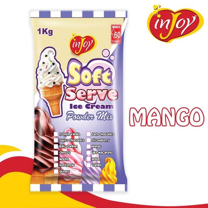 [High-quality] [INJOY ICE CREAM] FLAVOR SOFT SERVE CREAM POWDER FOR ...