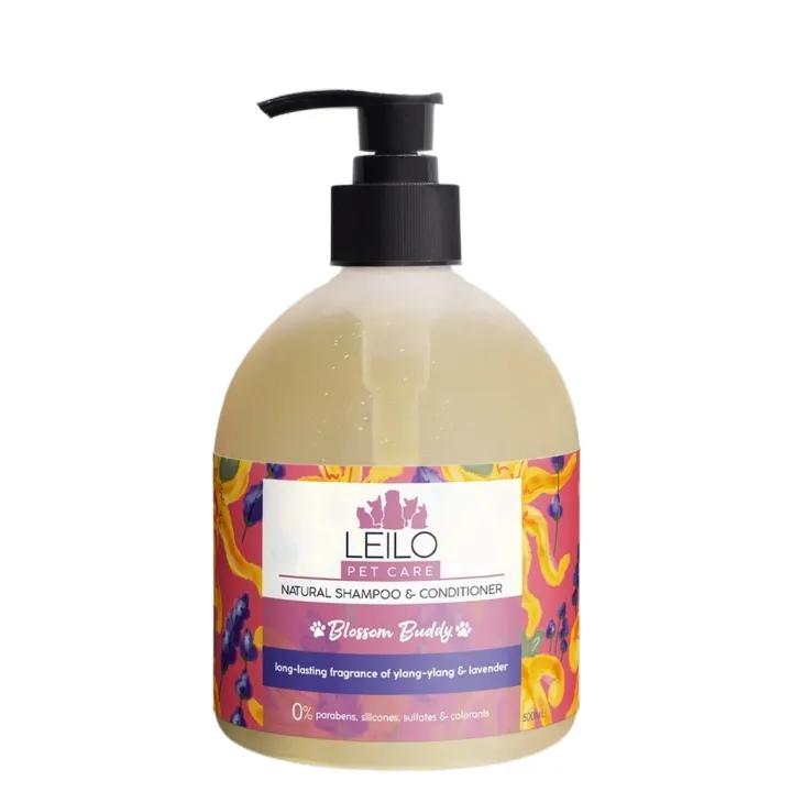 LEILO PET CE tural 2in1 Pet Shoo and Conditioner 500ml | Lazada PH